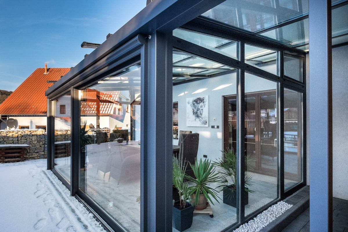 Kalt- und Warmwintergarten, Formen, Material – Witec GmbH